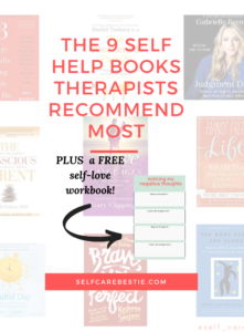 The 9 Self Help Books Therapists Recommend Most | selfcarebestie.com